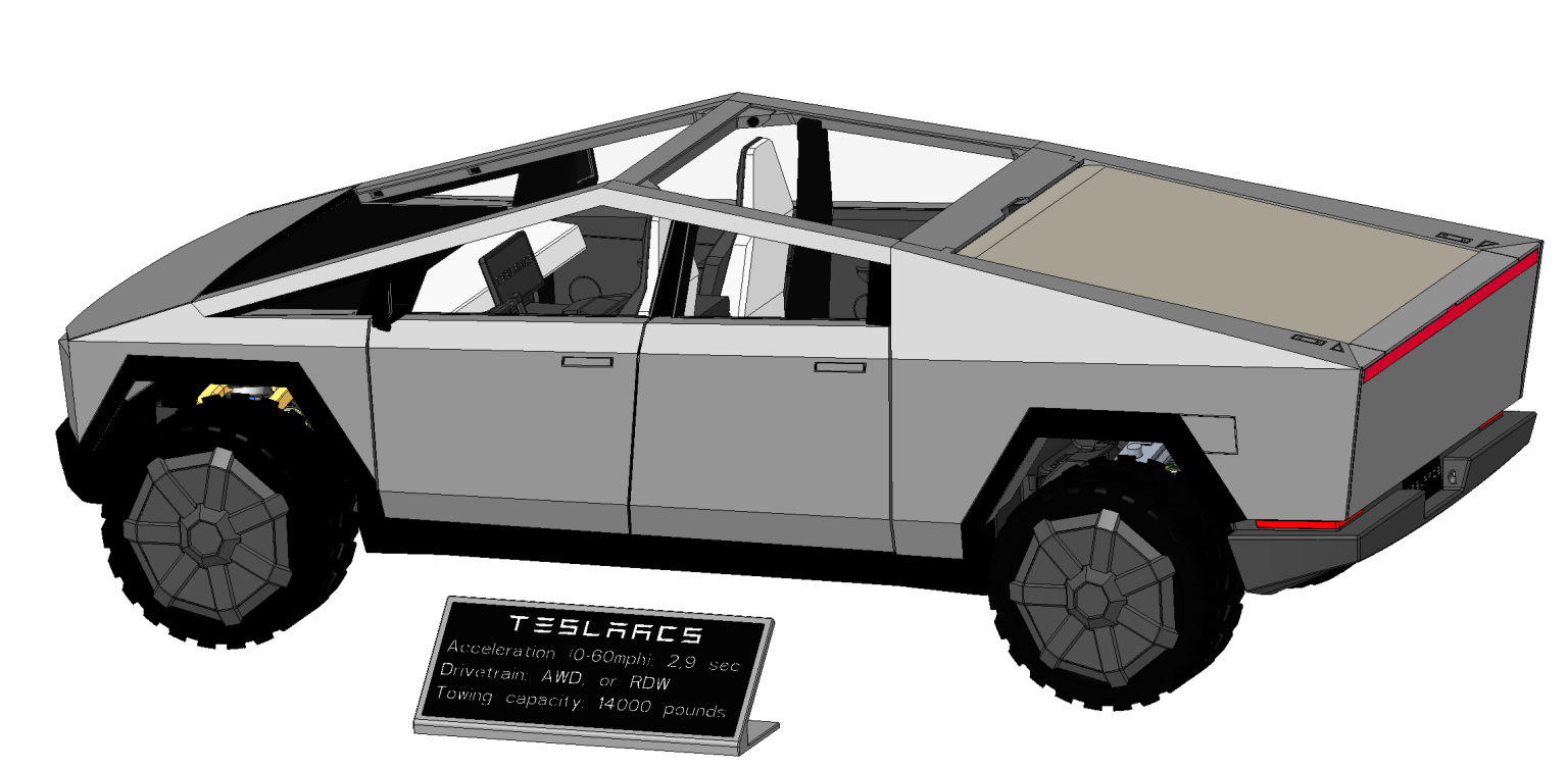 Tesla Cybertruck RC - TeslaRCs - Tesla Cybertruck RC cars